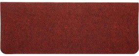 Samolepicí podložky na schody 30 ks Červená 65x22,5x3,5 cm 3365915