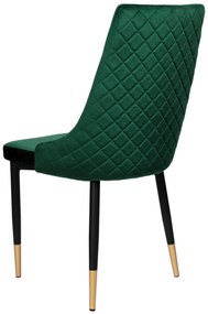 ViaDomo Via Domo - Židle Nera - zelená - 48x93x58 cm