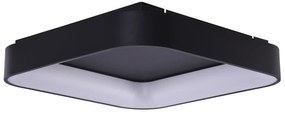 Moderní LED stropní svítidlo Solvent S 60 černé s dálkovým ovladačem