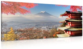 Obraz podzim v Japonsku Varianta: 100x50