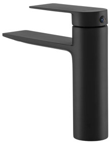Gamma Faro, umyvadlová baterie h-150, černá matná, GMA-BFU-C
