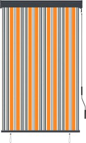 Venkovní roleta 100 x 250 cm žlutomodrá 145956