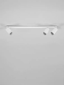 Minimalistické bodové svítidlo Oso 3 Bílá