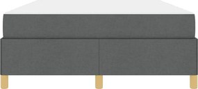 Rám postele Tmavě šedá 160 x 200 cm textil 3398949