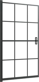 Sprchový kout ESG 80 x 140 cm černý 150746