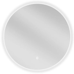 Mexen Erg, kulaté LED podsvícené koupelnové zrcadlo 50 cm, 6000K, topná podložka proti zamlžování, 9823-050-050-611-00