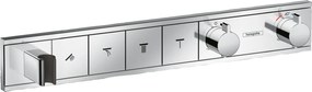 Hansgrohe RainSelect, baterie pod omítku na 4 spotřebiče, chromová, 15357000