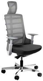 OnaDnes -20% Office 360 Černá látková kancelářská židle Spin