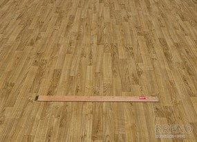 Breno PVC TRENTO Honey Oak 263L – medově hnědé dřevo, šíře 400 cm