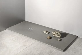 Gelco, MITIA sprchová vanička z litého mramoru, obdélník 140x90x3 cm, bílá, PMB14090