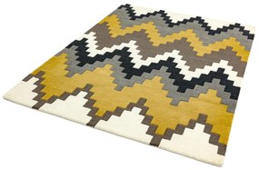 Žlutý  koberec Blondie Cuzzo Mustard Rozměry: 200x300 cm
