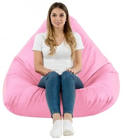 Sedací vak DROP XXL světle růžový OUTDOOR