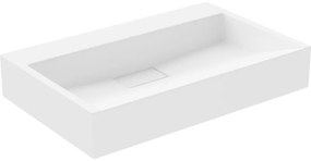 Mexen Ava umývadlo na desku z konglomerátu B/O 60 x 38 cm, bílá - 23016000