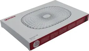 Guzzini Tiffany Tray M průsvitná bílá / Ozdobný tác / akryl / 32x22,5