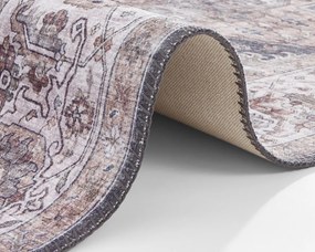 Hanse Home, Kusový koberec Asmar 104016 Putty/Grey, 80x150, šedá, obývací pokoj