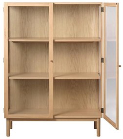 Nízká vitrína do obývacího pokoje Elba (48470200), dub, 140 cm