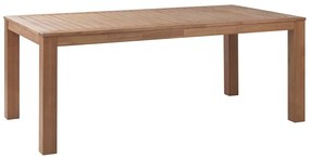 Zahradní stůl 190x105 cm (světlé dřevo). 1035888