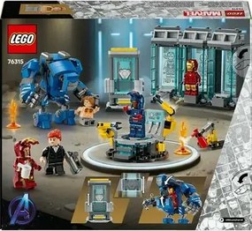 LEGO® Marvel 76315 Iron Man a jeho laboratoř: Síň brnění / Počet dílků