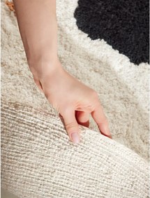 Krémový pratelný/ručně tkaný bavlněný dětský koberec 120x137 cm Snuggle Nienchen – Hanse Home