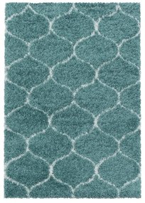 Kusový koberec Salsa shaggy 3201 blue 120 x 170 cm