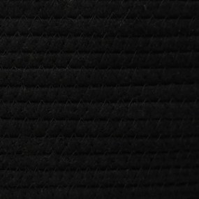 Úložné koše 2 ks bílé a černé bavlna - Default Title