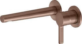 Keuco Edition 400 - Umyvadlová baterie pod omítku, 2-otvorová instalace, kartáčované růžové zlato 51516290200