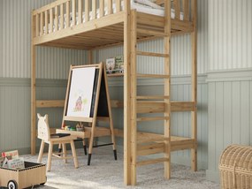 Rkids | Vyvýšená postel Livo Přírodní