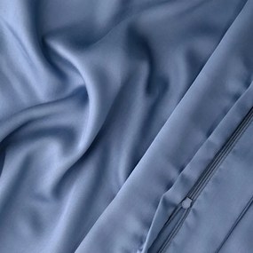 Florella Saténové povlečení Edel Tencel Denim s chladivým účinkem vystavené z prodejny Rozměr: 70x90 + 140x200 cm