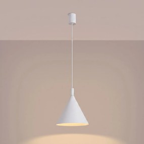 Sollux Lighting Závěsné svítidlo NOX 25 bílé