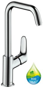 Hansgrohe Focus - Umyvadlová baterie stojánková s otočným ramenem a odtokovou garniturou, ComfortZone, chrom 31609000