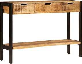 Příborník se 3 zásuvkami 110 x 35 x 75 cm masivní mangovník 247406