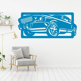 Živá Zeď Samolepka na zeď Auto Ford Mustang Barva: černá