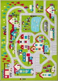 Koberec Agnella Funky Top Super Mesto S limetka