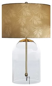 Designová stolní lampa Gellert 47 cm zlatá