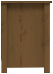 TV skříňka medově hnědá 103 x 36,5 x 52 cm masivní borové dřevo - Default Title