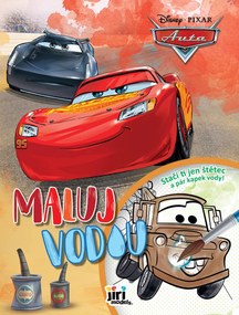 JIRI MODELS Maluj vodou A4 Auta (Cars) omalovánky 2