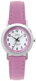 Dětské světle růžové náramkové hodinky JVD J7179.5