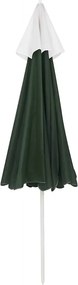 Plážový slunečník zelený 240 cm 314713