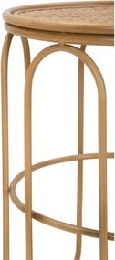 Designový odkládací stolek Belenus 40 cm přírodní