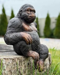 Bronzová socha - Gorilla