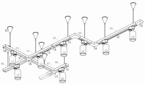 Svítidlo do lišty 8324 Nowodvorski PROFILE STORE LED 18 W 4000K bílá