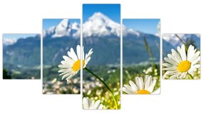 Obraz - Jaro v Alpách (125x70 cm)