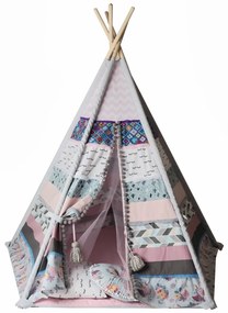 Vigvam design Gypsy teepee Orchid - ČTVERCOVÉ BEZ DOPLŇKŮ