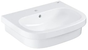 Grohe Euro Ceramic Umyvadlo na desku 60 cm s PureGuard, alpská bílá 3933700H