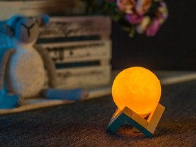 Sdeko Noční lampa 3D měsíc malý