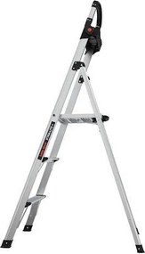 Little Giant Xtra-Lite Plus hliníkové schůdky s plošinou a madlem počet schodů/výška plošiny: 3 / 82 cm, Model: 5