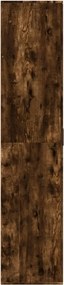 Botník kouřový dub 80 x 39 x 178 cm kompozitní dřevo 3276676