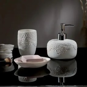 Spirella COSY dávkovač mýdla bílý / porcelán / 410 ml