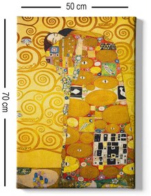 Obraz na plátně Like the Gustav Klimt 50x70 cm