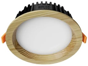 APLED - LED Podhledové RONDO WOODLINE LED/6W/230V 3000K pr. 15 cm borovice masiv